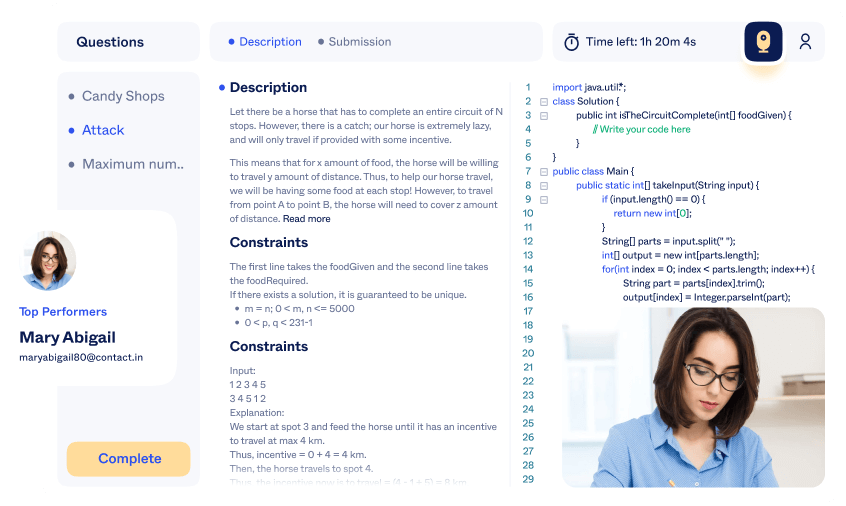 Codejudge - Online Assessment and Developer Hiring Platform